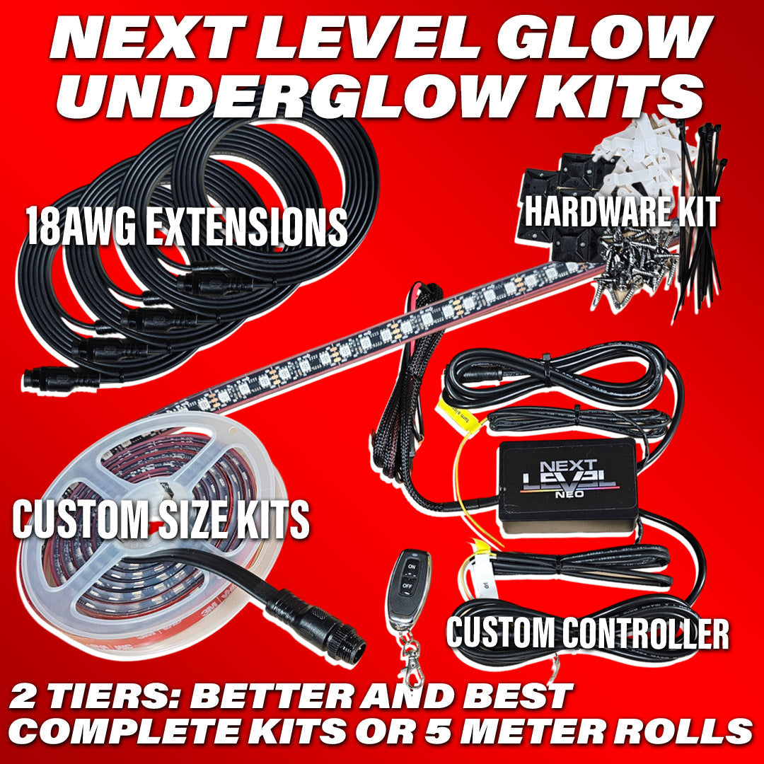 Next Level Glow "Best" Underglow Kit – AutoSpec Design