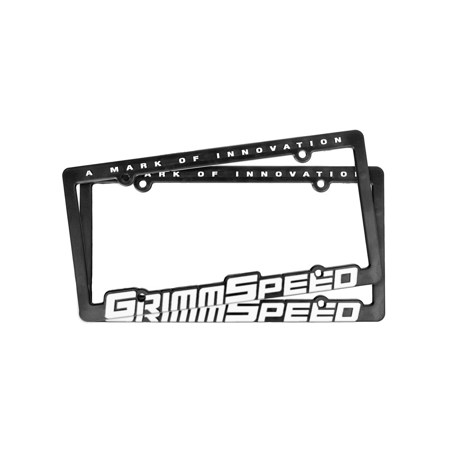 GrimmSpeed License Plate Frames (PAIR) – AutoSpec Design