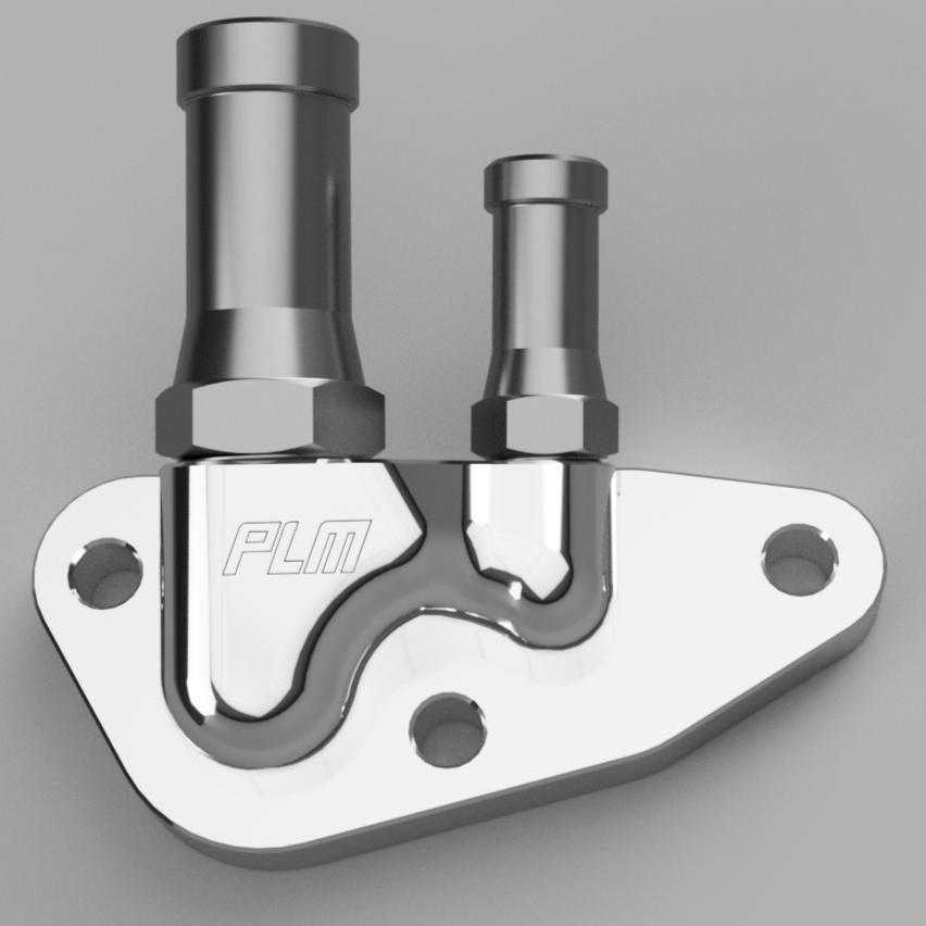 Precision Works Coolant Breather Fitting Assembly 2015+ WRX FA20 DIT ...